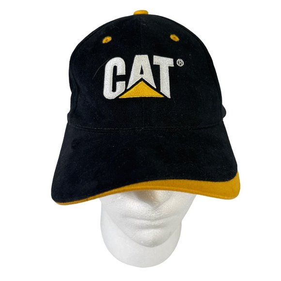 Sportsman | Accessories | Caterpillar Cat Ball Cap Hat Black Yellow ...